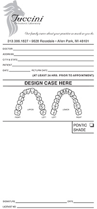 Downloads – Tuccini Orthodontic Laboratory